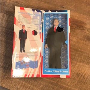 Other | President William J Clinton Talking Action Figure | Poshmark